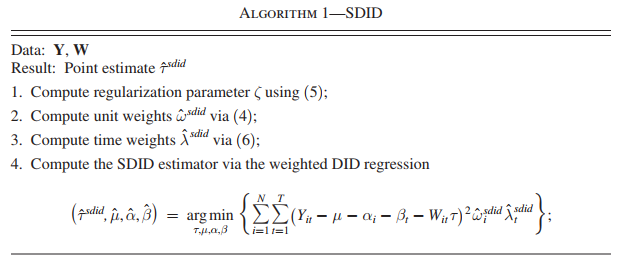 Stata+R：合成DID原理及实现-sdid| 连享会主页