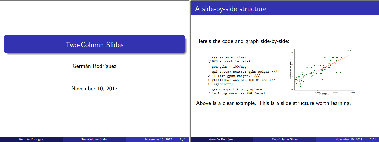 Stata+Markdown：输出幻灯片+PDF+Word-markstat| 连享会主页